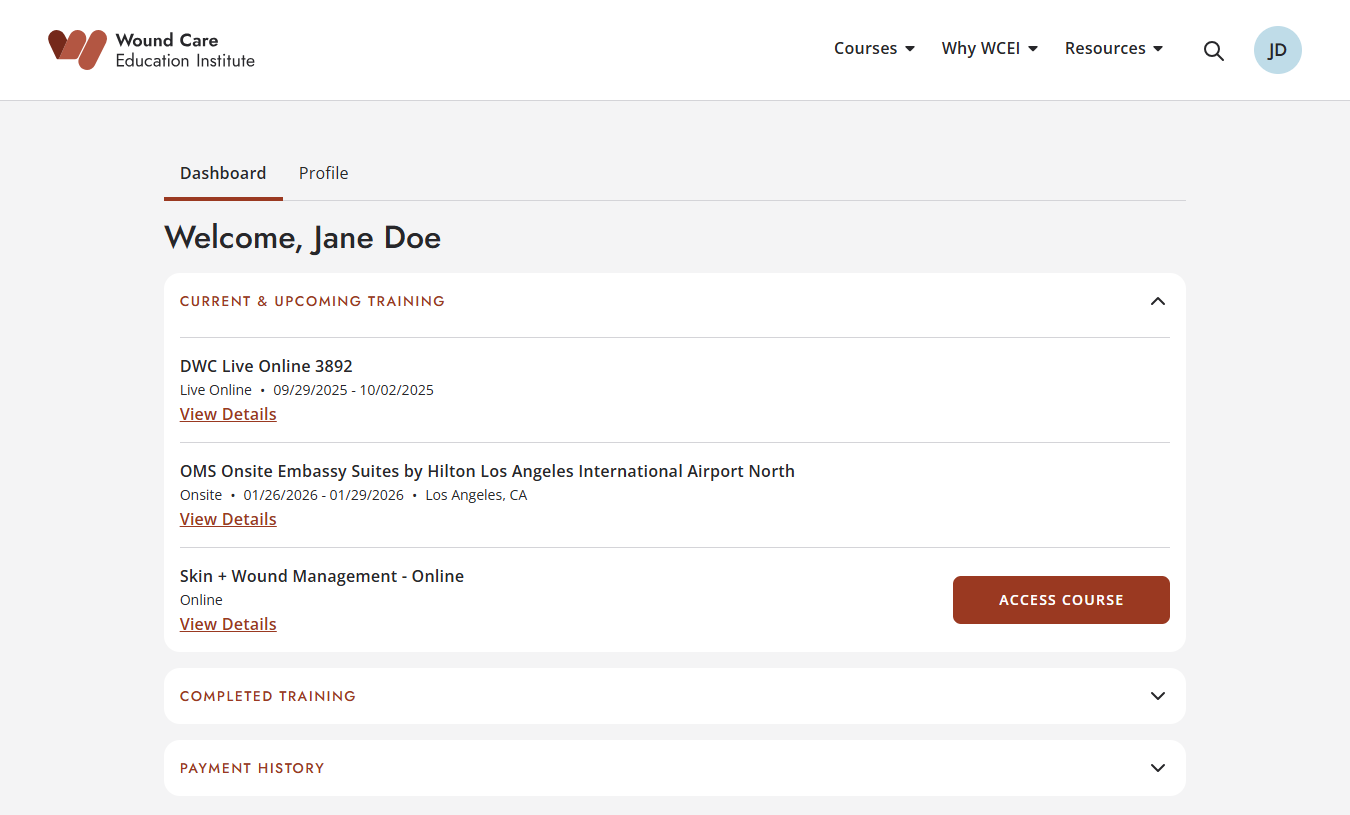 Accessing Your Certificates